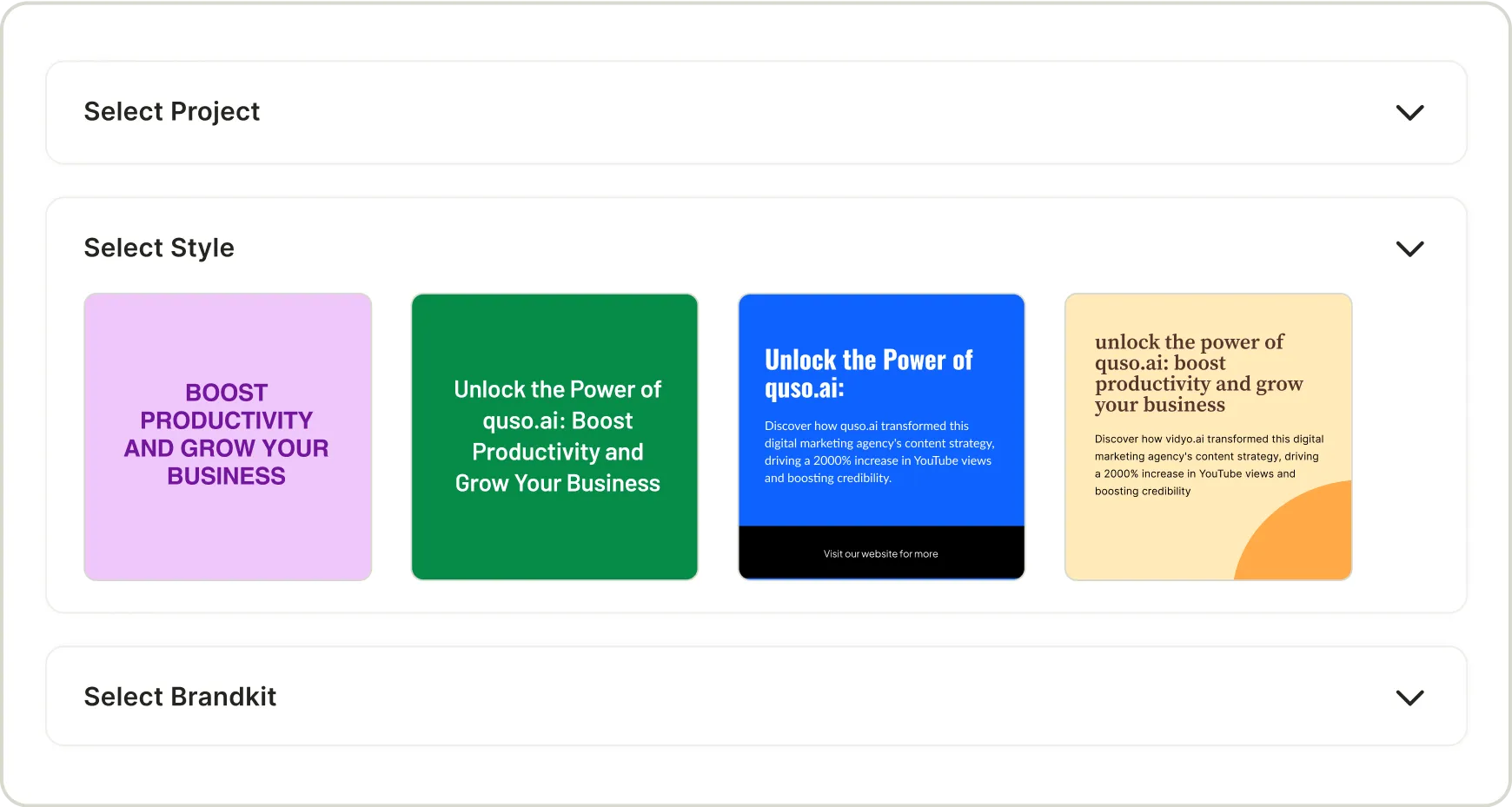 quso.ai: All-in-one Social Media AI Suite (formerly vidyo.ai)